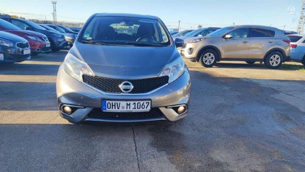Pelēks Nissan Note 2014 Viļņa, ar dzinēja tilpumu 1.20 L un nobraukumu 132 tūkst. km par 6499 €, foto 1 vietnē AUTOMOTO.COM.LV