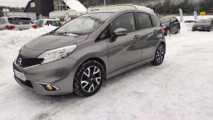 Pelēks Nissan Note 2014 Viļņa, ar dzinēja tilpumu 1.20 L un nobraukumu 132 tūkst. km par 5999 €, foto  vietnē AUTOMOTO.COM.LV