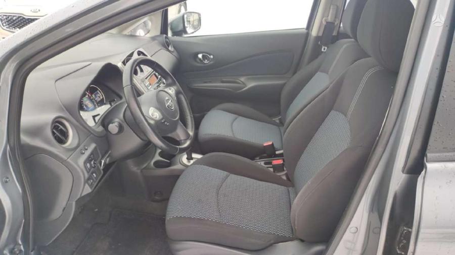 Grey Nissan Note 2014 in Vilnius, with an engine capacity of 1.20 L and mileage of 132 thousand km for 5999 €, photo 8 on AUTOMOTO.COM.LV