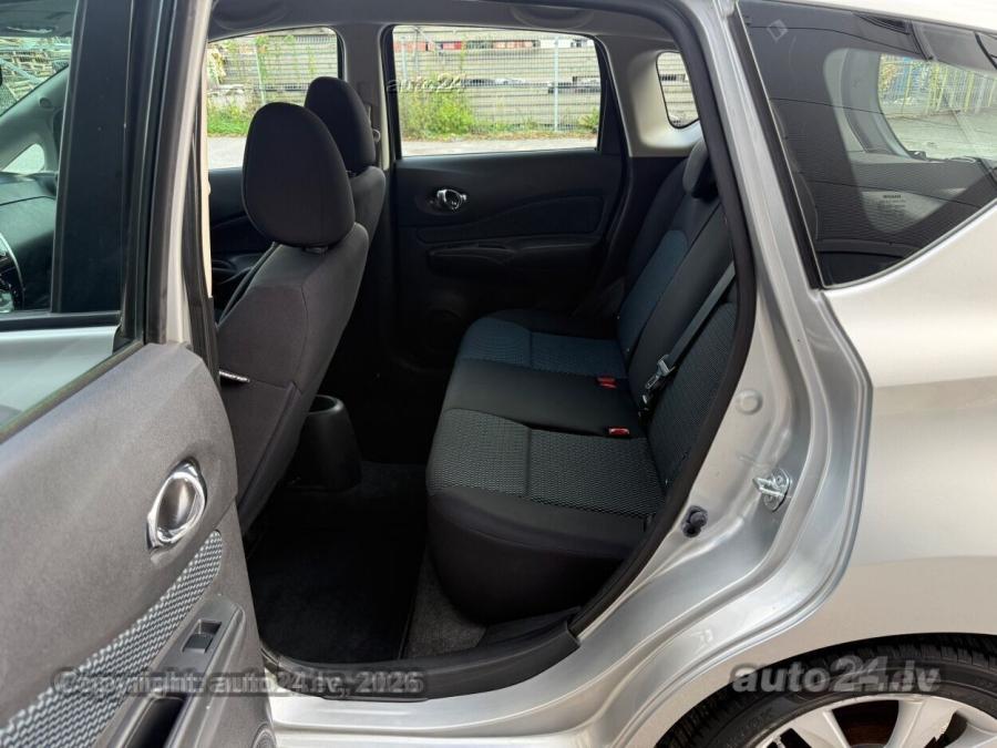 Grey Nissan Note 2014 in Parnu, with an engine capacity of 1.20 L and mileage of 102 thousand km for 6500 €, photo 17 on AUTOMOTO.COM.LV