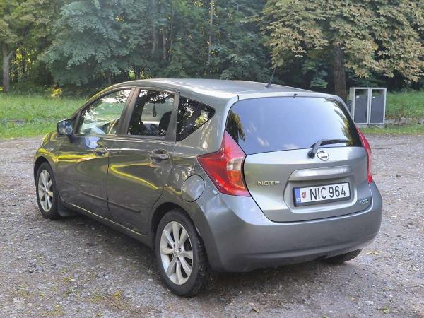 Grey Nissan Note 2014 in Vilnius, with an engine capacity of 1.46 L and mileage of 202 thousand km for 3600 €, photo 4 on AUTOMOTO.COM.LV