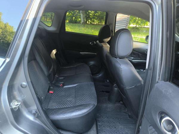 Grey Nissan Note 2014 in Vilnius, with an engine capacity of 1.46 L and mileage of 202 thousand km for 3600 €, photo 8 on AUTOMOTO.COM.LV