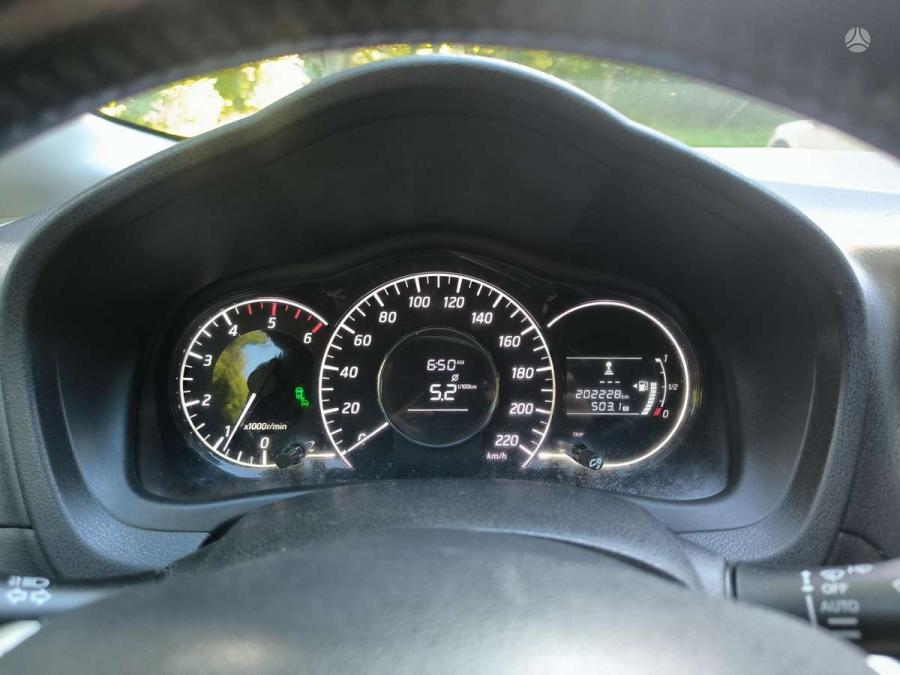 Grey Nissan Note 2014 in Vilnius, with an engine capacity of 1.46 L and mileage of 202 thousand km for 3600 €, photo 15 on AUTOMOTO.COM.LV