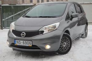 Pelēks Nissan Note 2014 Jēkabpils, ar dzinēja tilpumu 1.50 L un nobraukumu 138 tūkst. km par 5500 €, foto  vietnē AUTOMOTO.COM.LV