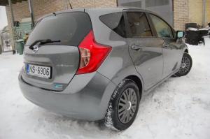 Grey Nissan Note 2014 in Jekabpils, with an engine capacity of 1.50 L and mileage of 138 thousand km for 5500 €, photo 3 on AUTOMOTO.COM.LV