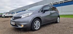 Pelēks Nissan Note 2014 Daugavpils, ar dzinēja tilpumu 1.50 L un nobraukumu 156 tūkst. km par 5350 €, foto  vietnē AUTOMOTO.COM.LV