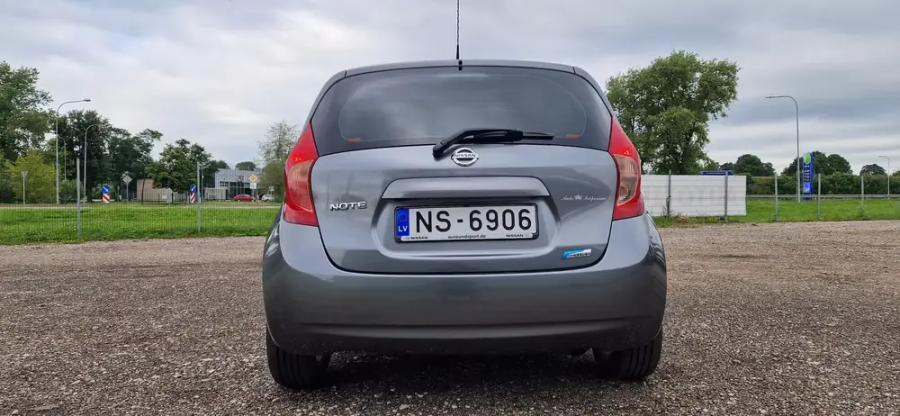 Pelēks Nissan Note 2014 Daugavpils, ar dzinēja tilpumu 1.50 L un nobraukumu 156 tūkst. km par 5350 €, foto 5 vietnē AUTOMOTO.COM.LV