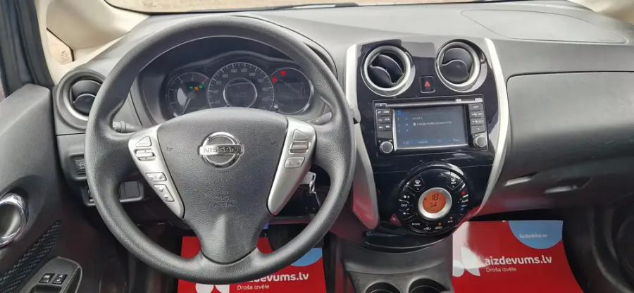 Pelēks Nissan Note 2014 Daugavpils, ar dzinēja tilpumu 1.50 L un nobraukumu 156 tūkst. km par 5350 €, foto 11 vietnē AUTOMOTO.COM.LV