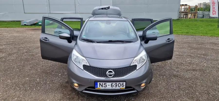Pelēks Nissan Note 2014 Daugavpils, ar dzinēja tilpumu 1.50 L un nobraukumu 156 tūkst. km par 5350 €, foto 34 vietnē AUTOMOTO.COM.LV