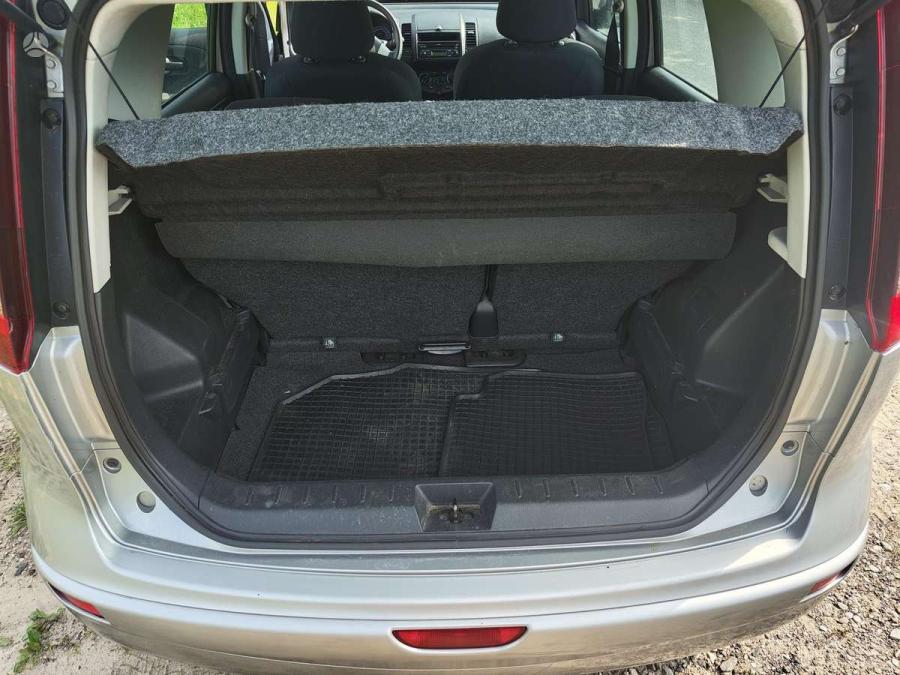 Grey Nissan Note 2014 in Vilnius, with an engine capacity of 1.40 L and mileage of 109 thousand km for 2500 €, photo 10 on AUTOMOTO.COM.LV