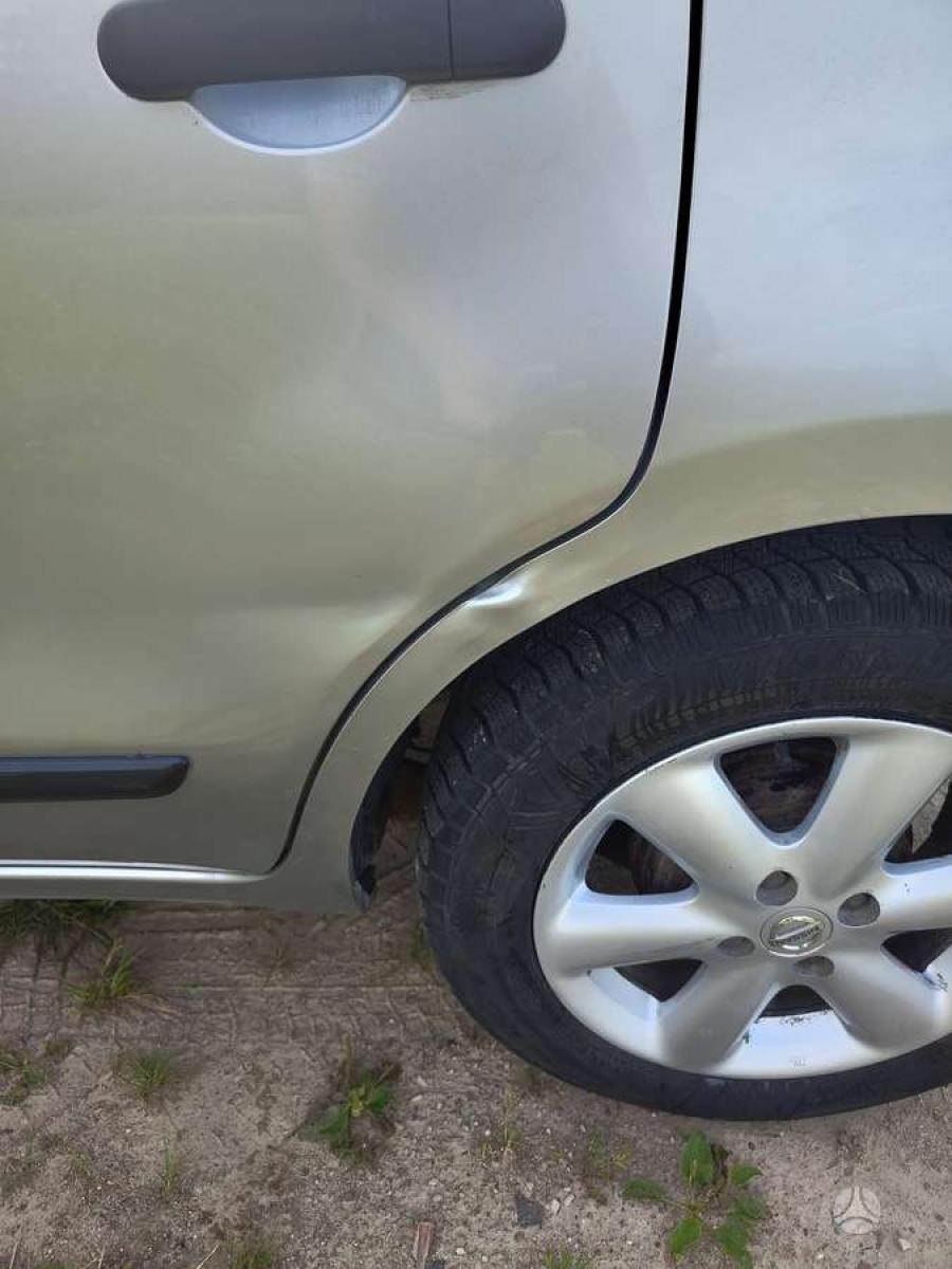 Grey Nissan Note 2014 in Vilnius, with an engine capacity of 1.40 L and mileage of 109 thousand km for 2500 €, photo 12 on AUTOMOTO.COM.LV