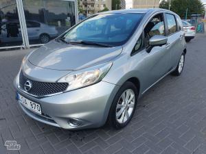 Pelēks Nissan Note 2014 Kauņa, ar dzinēja tilpumu 1.20 L un nobraukumu 215 tūkst. km par 2700 €, foto  vietnē AUTOMOTO.COM.LV