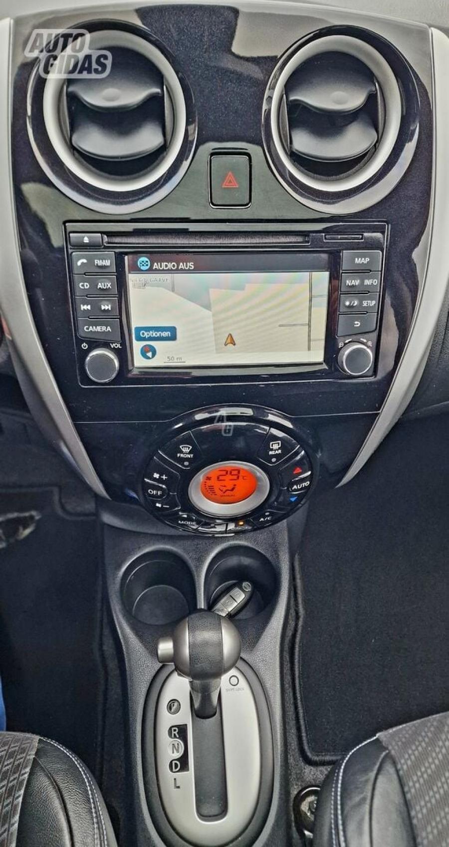 Grey Nissan Note 2015 in Kretinga, with an engine capacity of 1.20 L and mileage of 176 thousand km for 6599 €, photo 25 on AUTOMOTO.COM.LV