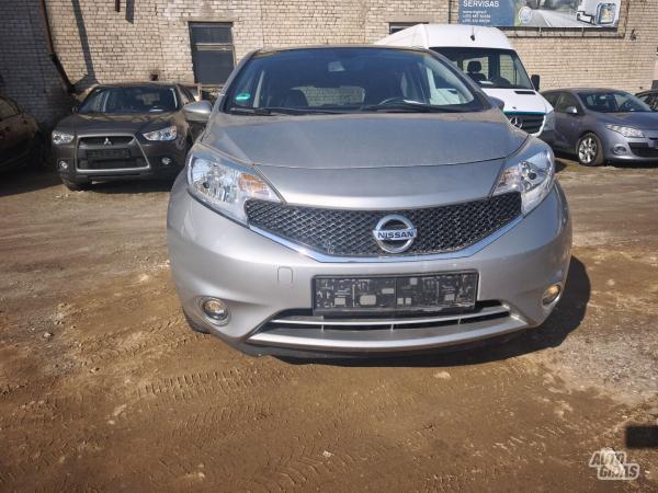 Grey Nissan Note 2015 in Utena, with an engine capacity of 1.20 L and mileage of 92 thousand km for 4850 €, photo 1 on AUTOMOTO.COM.LV