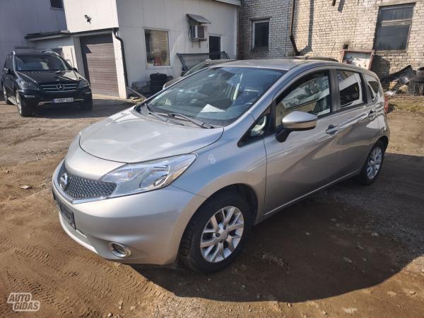 Grey Nissan Note 2015 in Utena, with an engine capacity of 1.20 L and mileage of 92 thousand km for 4850 €, photo 2 on AUTOMOTO.COM.LV