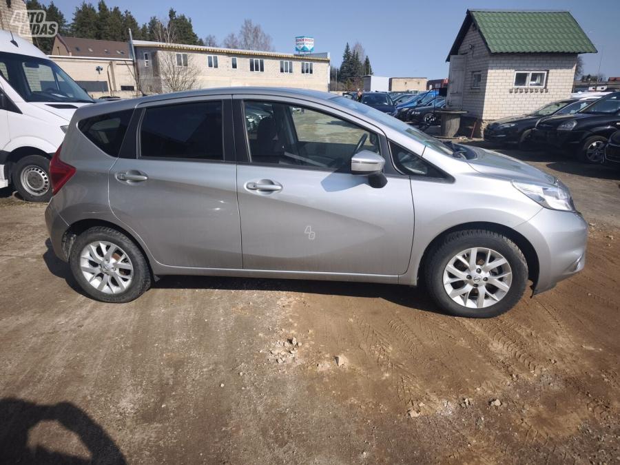 Pelēks Nissan Note 2015 Utena, ar dzinēja tilpumu 1.20 L un nobraukumu 92 tūkst. km par 4850 €, foto 5 vietnē AUTOMOTO.COM.LV