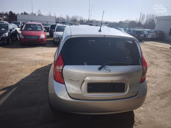 Grey Nissan Note 2015 in Utena, with an engine capacity of 1.20 L and mileage of 92 thousand km for 4850 €, photo 5 on AUTOMOTO.COM.LV