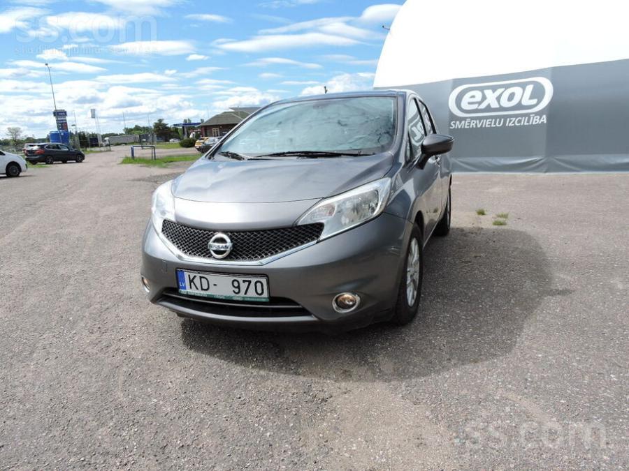 Pelēks Nissan Note 2015 Cēsis, ar dzinēja tilpumu 1.50 L un nobraukumu 236 tūkst. km par 3550 €, foto 1 vietnē AUTOMOTO.COM.LV