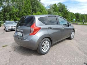 Pelēks Nissan Note 2015 Cēsis, ar dzinēja tilpumu 1.50 L un nobraukumu 236 tūkst. km par 3550 €, foto 4 vietnē AUTOMOTO.COM.LV