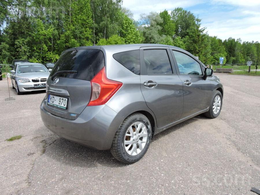 Pelēks Nissan Note 2015 Cēsis, ar dzinēja tilpumu 1.50 L un nobraukumu 236 tūkst. km par 3550 €, foto 4 vietnē AUTOMOTO.COM.LV