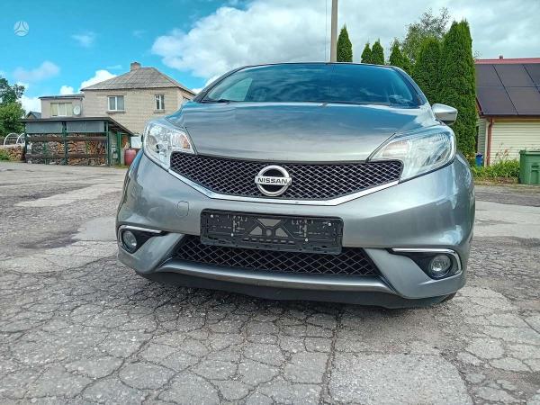 Pelēks Nissan Note 2015 Utena, ar dzinēja tilpumu 1.20 L un nobraukumu 195 tūkst. km par 3950 €, foto 1 vietnē AUTOMOTO.COM.LV
