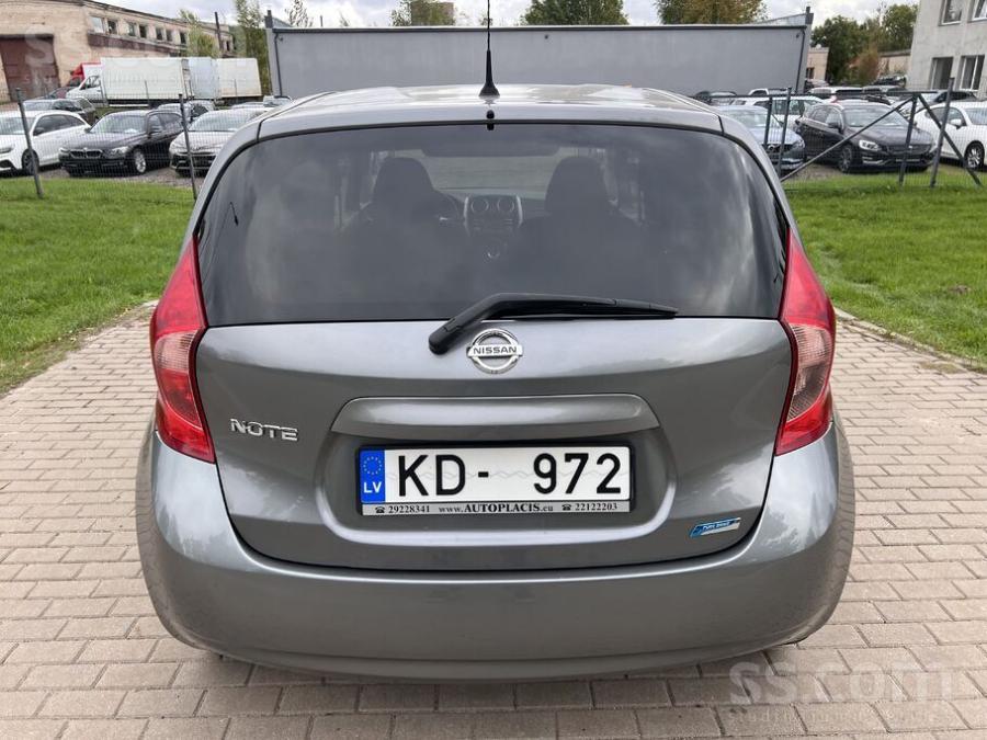 Grey Nissan Note 2015 in Limbazi, with an engine capacity of 1.50 L and mileage of 90 thousand km for 5750 €, photo 6 on AUTOMOTO.COM.LV