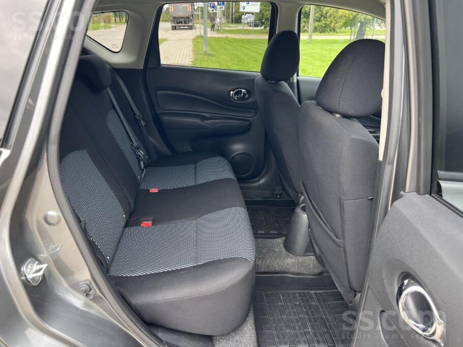 Grey Nissan Note 2015 in Limbazi, with an engine capacity of 1.50 L and mileage of 90 thousand km for 5750 €, photo 12 on AUTOMOTO.COM.LV