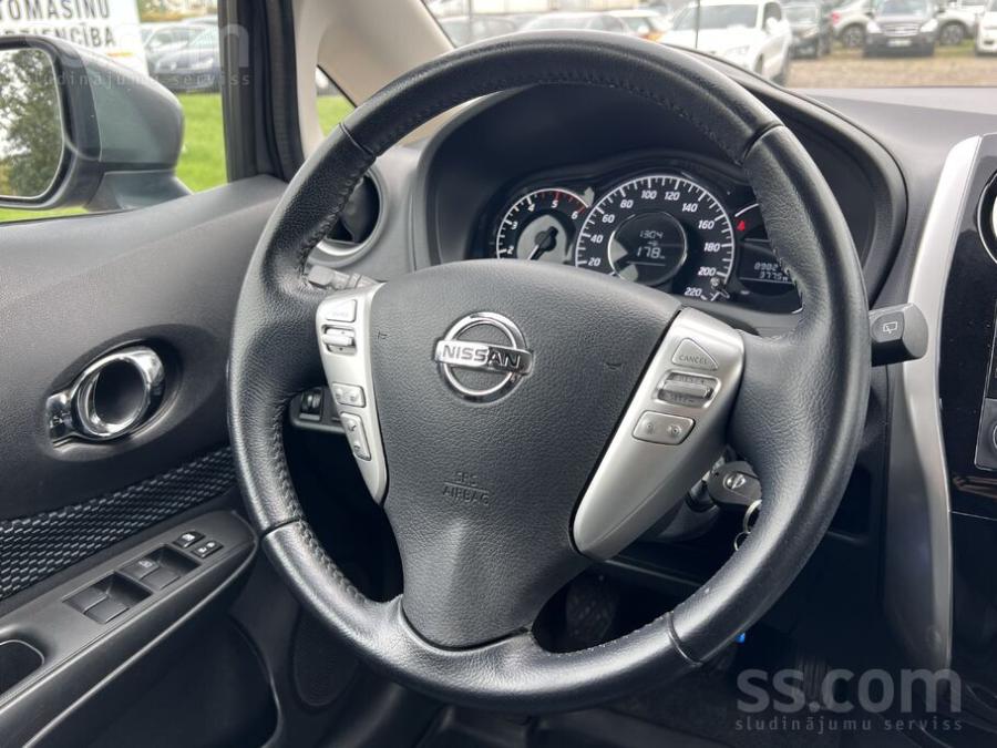 Grey Nissan Note 2015 in Limbazi, with an engine capacity of 1.50 L and mileage of 90 thousand km for 5750 €, photo 14 on AUTOMOTO.COM.LV