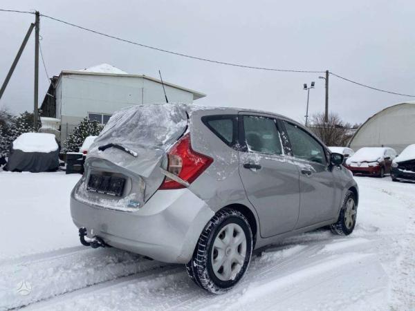Grey Nissan Note 2016 in Radviliskis, with an engine capacity of 1.46 L and mileage of 177 thousand km for 3450 €, photo 3 on AUTOMOTO.COM.LV