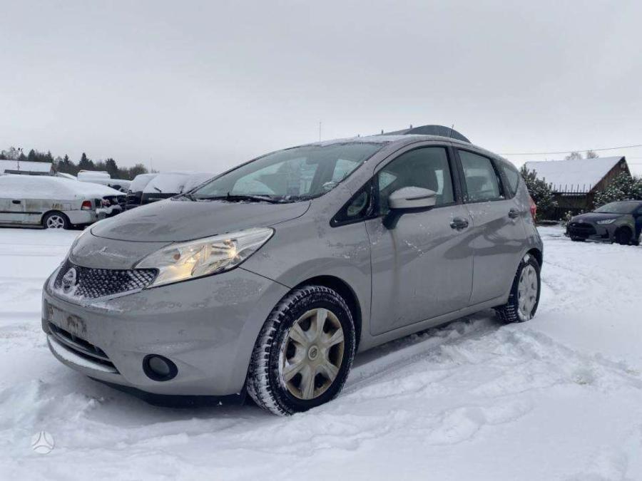 Grey Nissan Note 2016 in Radviliskis, with an engine capacity of 1.46 L and mileage of 177 thousand km for 3450 €, photo 1 on AUTOMOTO.COM.LV