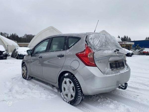 Grey Nissan Note 2016 in Radviliskis, with an engine capacity of 1.46 L and mileage of 177 thousand km for 3450 €, photo 4 on AUTOMOTO.COM.LV