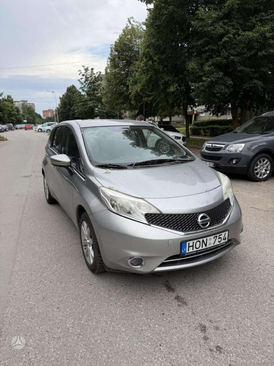 Grey Nissan Note 2016 in Kaunas, with an engine capacity of 1.20 L and mileage of 215 thousand km for 1999 €, photo 4 on AUTOMOTO.COM.LV