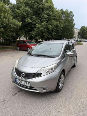 Pelēks Nissan Note 2016 Kauņa, ar dzinēja tilpumu 1.20 L un nobraukumu 210 tūkst. km par 2100 €, foto  vietnē AUTOMOTO.COM.LV