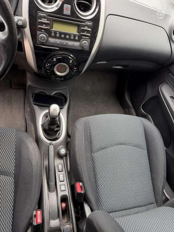 Pelēks Nissan Note 2016 Kauņa, ar dzinēja tilpumu 1.20 L un nobraukumu 210 tūkst. km par 2100 €, foto 9 vietnē AUTOMOTO.COM.LV