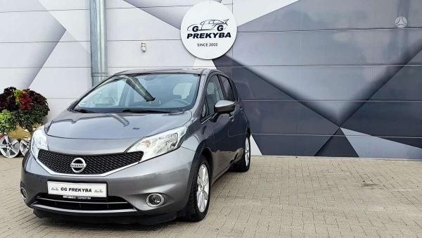 Pelēks Nissan Note 2016 Kauņa, ar dzinēja tilpumu 1.20 L un nobraukumu 152 tūkst. km par 5650 €, foto 3 vietnē AUTOMOTO.COM.LV