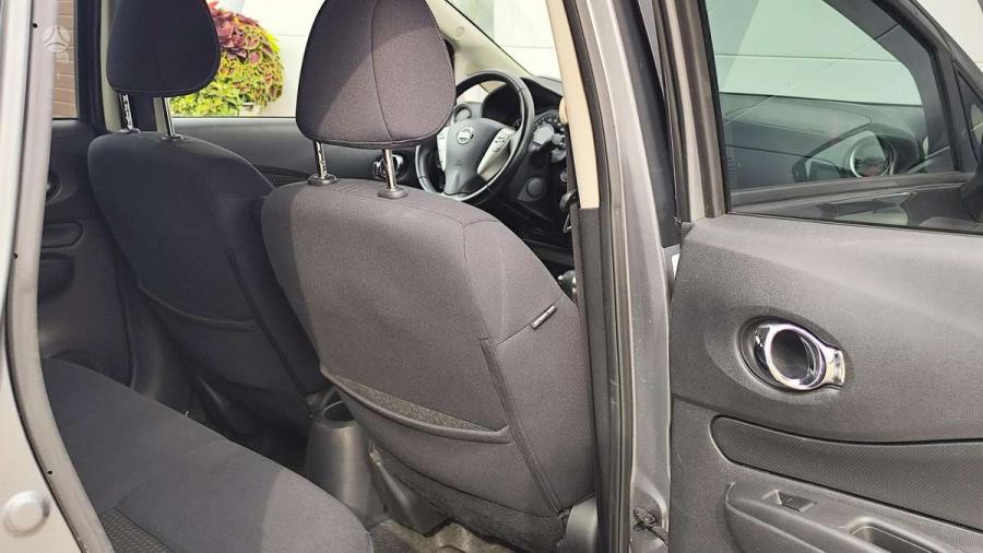 Pelēks Nissan Note 2016 Kauņa, ar dzinēja tilpumu 1.20 L un nobraukumu 152 tūkst. km par 5650 €, foto 7 vietnē AUTOMOTO.COM.LV