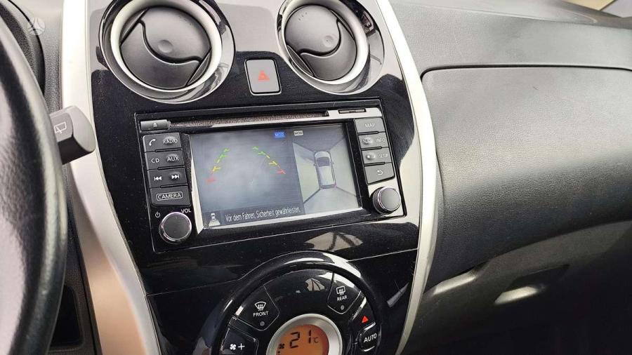Pelēks Nissan Note 2016 Kauņa, ar dzinēja tilpumu 1.20 L un nobraukumu 152 tūkst. km par 5650 €, foto 12 vietnē AUTOMOTO.COM.LV