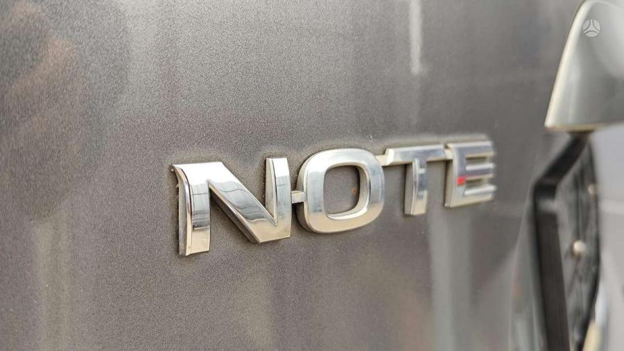 Pelēks Nissan Note 2016 Kauņa, ar dzinēja tilpumu 1.20 L un nobraukumu 152 tūkst. km par 5650 €, foto 22 vietnē AUTOMOTO.COM.LV