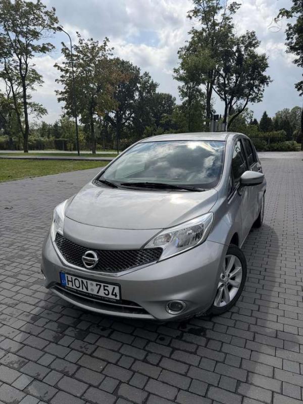 Pelēks Nissan Note 2016 Kauņa, ar dzinēja tilpumu 1.20 L un nobraukumu 205 tūkst. km par 2650 €, foto 1 vietnē AUTOMOTO.COM.LV