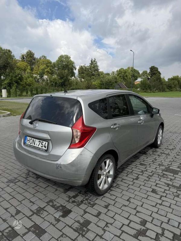 Pelēks Nissan Note 2016 Kauņa, ar dzinēja tilpumu 1.20 L un nobraukumu 205 tūkst. km par 2650 €, foto 7 vietnē AUTOMOTO.COM.LV