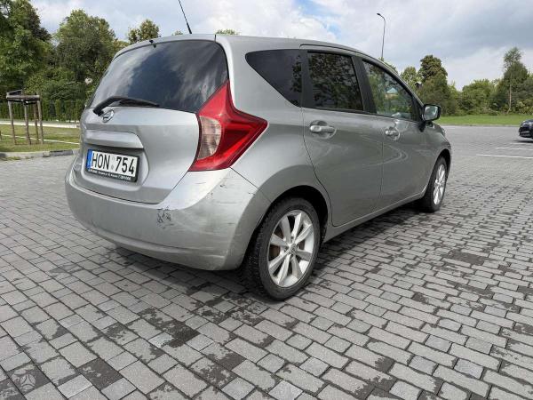 Pelēks Nissan Note 2016 Kauņa, ar dzinēja tilpumu 1.20 L un nobraukumu 205 tūkst. km par 2650 €, foto 8 vietnē AUTOMOTO.COM.LV