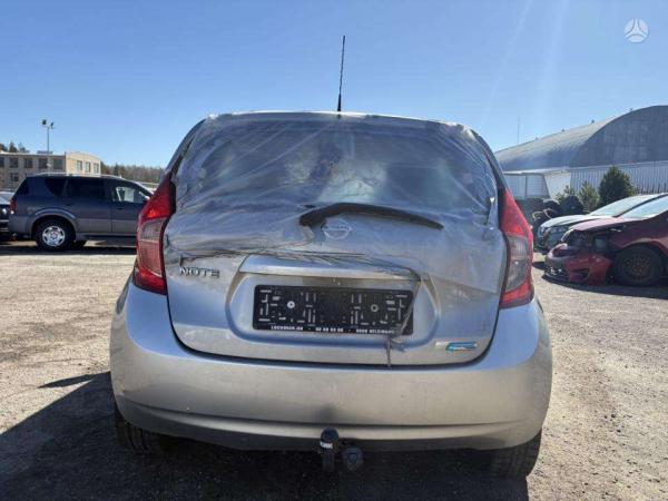 Grey Nissan Note 2016 in Radviliskis, with an engine capacity of 1.46 L and mileage of 177 thousand km for 2750 €, photo 7 on AUTOMOTO.COM.LV