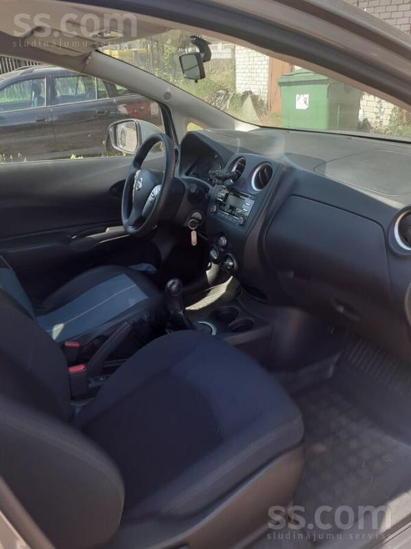 Grey Nissan Note 2016 in Riga, with an engine capacity of 1.50 L and mileage of 142 thousand km for 4600 €, photo 8 on AUTOMOTO.COM.LV
