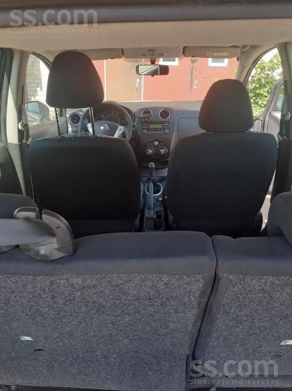 Grey Nissan Note 2016 in Riga, with an engine capacity of 1.50 L and mileage of 142 thousand km for 4600 €, photo 11 on AUTOMOTO.COM.LV
