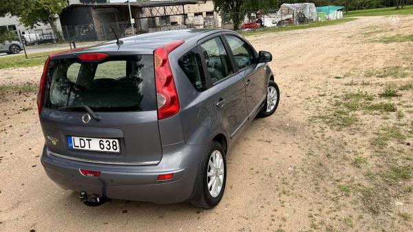 Grey Nissan Note 2008 in Kaunas, with an engine capacity of 1.60 L and mileage of 266 thousand km for 1895 €, photo 7 on AUTOMOTO.COM.LV