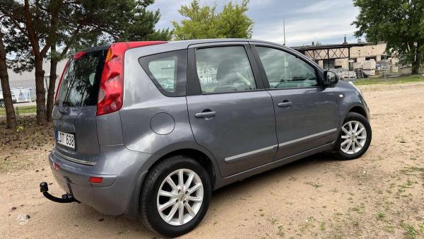Grey Nissan Note 2008 in Kaunas, with an engine capacity of 1.60 L and mileage of 266 thousand km for 1895 €, photo 8 on AUTOMOTO.COM.LV