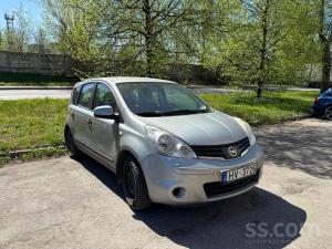 Grey Nissan Note 2012 in Riga, with an engine capacity of 1.40 L and mileage of 210 thousand km for 1800 €, photo  on AUTOMOTO.COM.LV