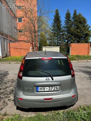 Grey Nissan Note 2012 in Riga, with an engine capacity of 1.40 L and mileage of 210 thousand km for 1800 €, photo 5 on AUTOMOTO.COM.LV