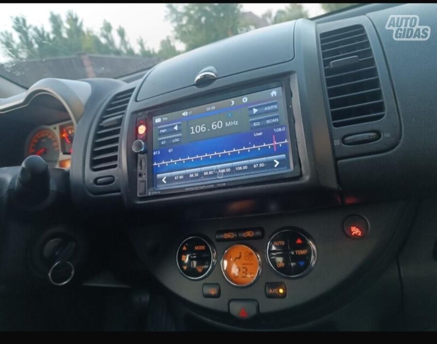 Nissan Note 2006 in Kaunas, with an engine capacity of 1.40 L and mileage of 23 thousand km for 1350 €, photo 5 on AUTOMOTO.COM.LV