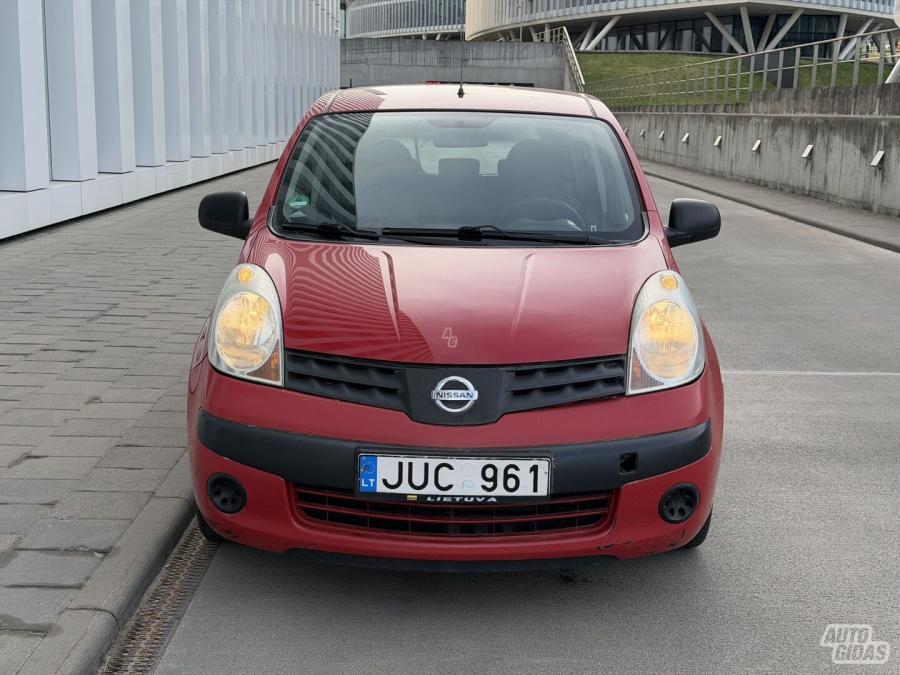 Nissan Note 2006 in Vilnius, with an engine capacity of 1.40 L and mileage of 193 thousand km for 1200 €, photo 13 on AUTOMOTO.COM.LV